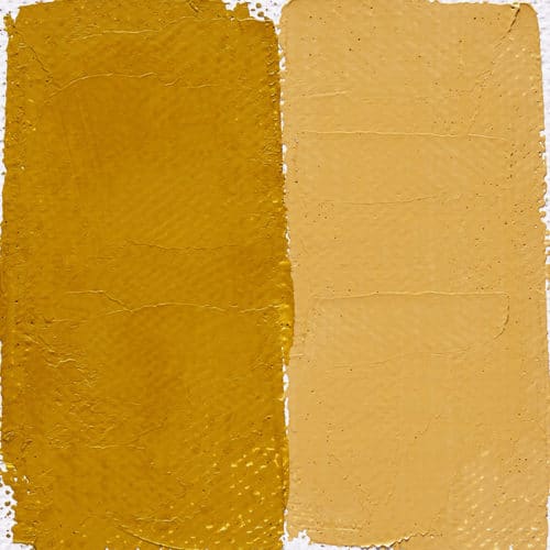 Peinture à l'huile extra-fine Ocre Jaune de Roussillon. Couleurs Leroux