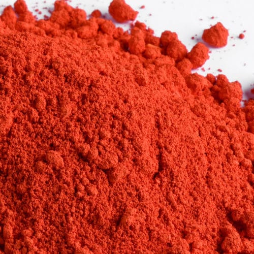 Achat pigment véritable, Rouge de Cadmium Orange - Couleurs Leroux